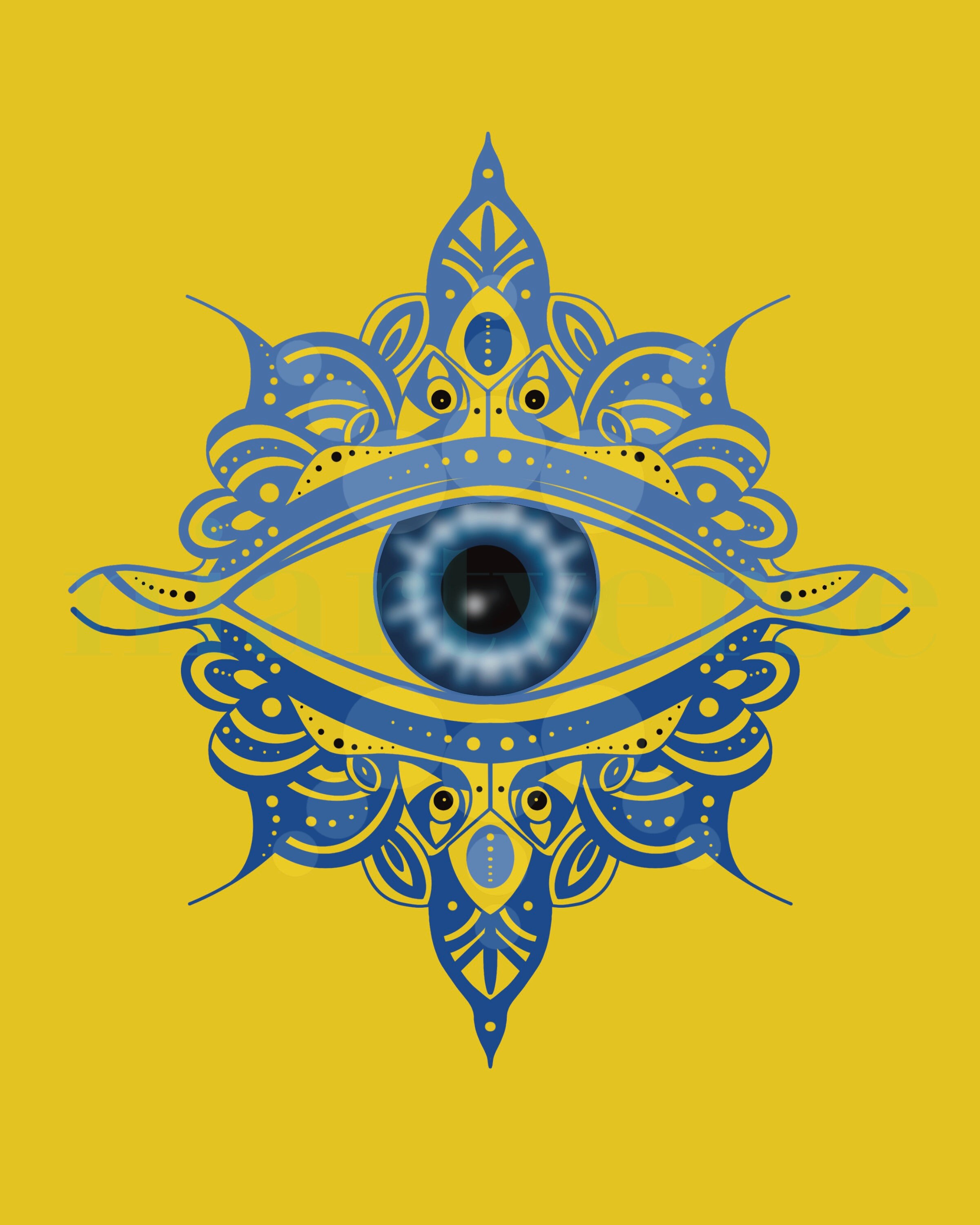 Third Eye Printable Illustration I See You Instant Downloadable Wall ...