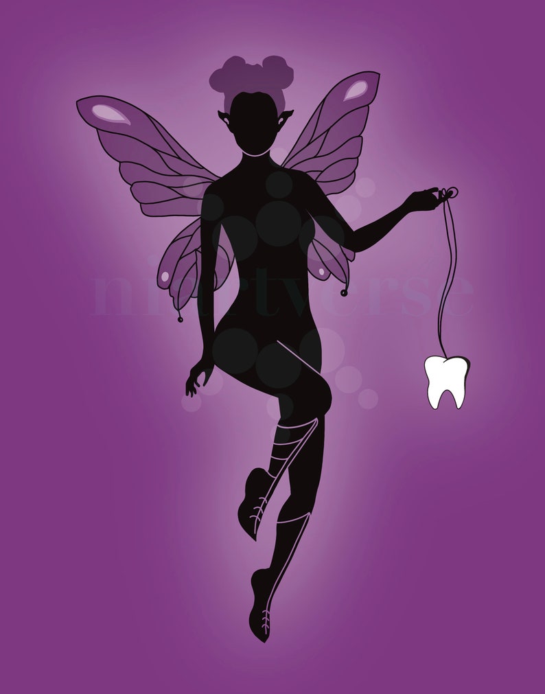 Tooth Fairy Certificate Downloadable Clip Art Image First Teeth Lost ...