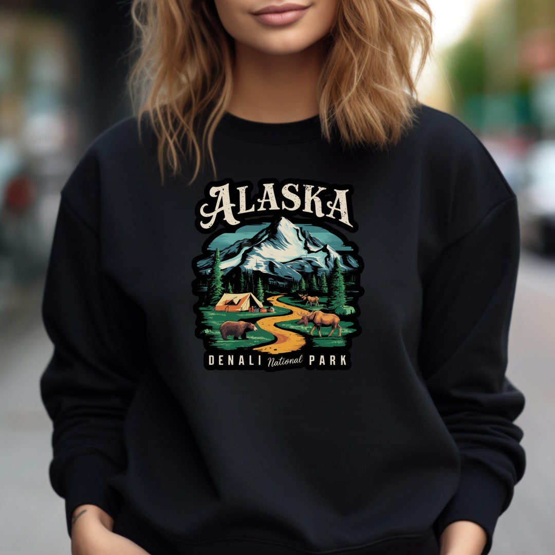 Alaska State Unisex Sweatshirt, the Last Frontier Sweater, Alaskan ...
