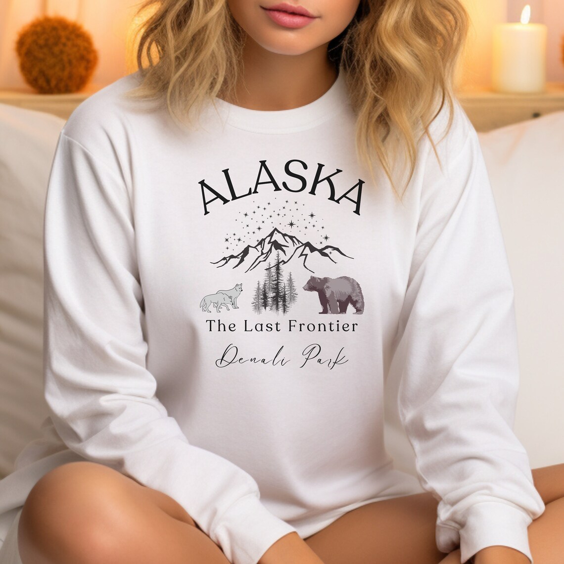 Alaska State Unisex Sweatshirt, the Last Frontier Sweater, Alaskan ...