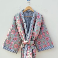 Quilted Robe - Etsy