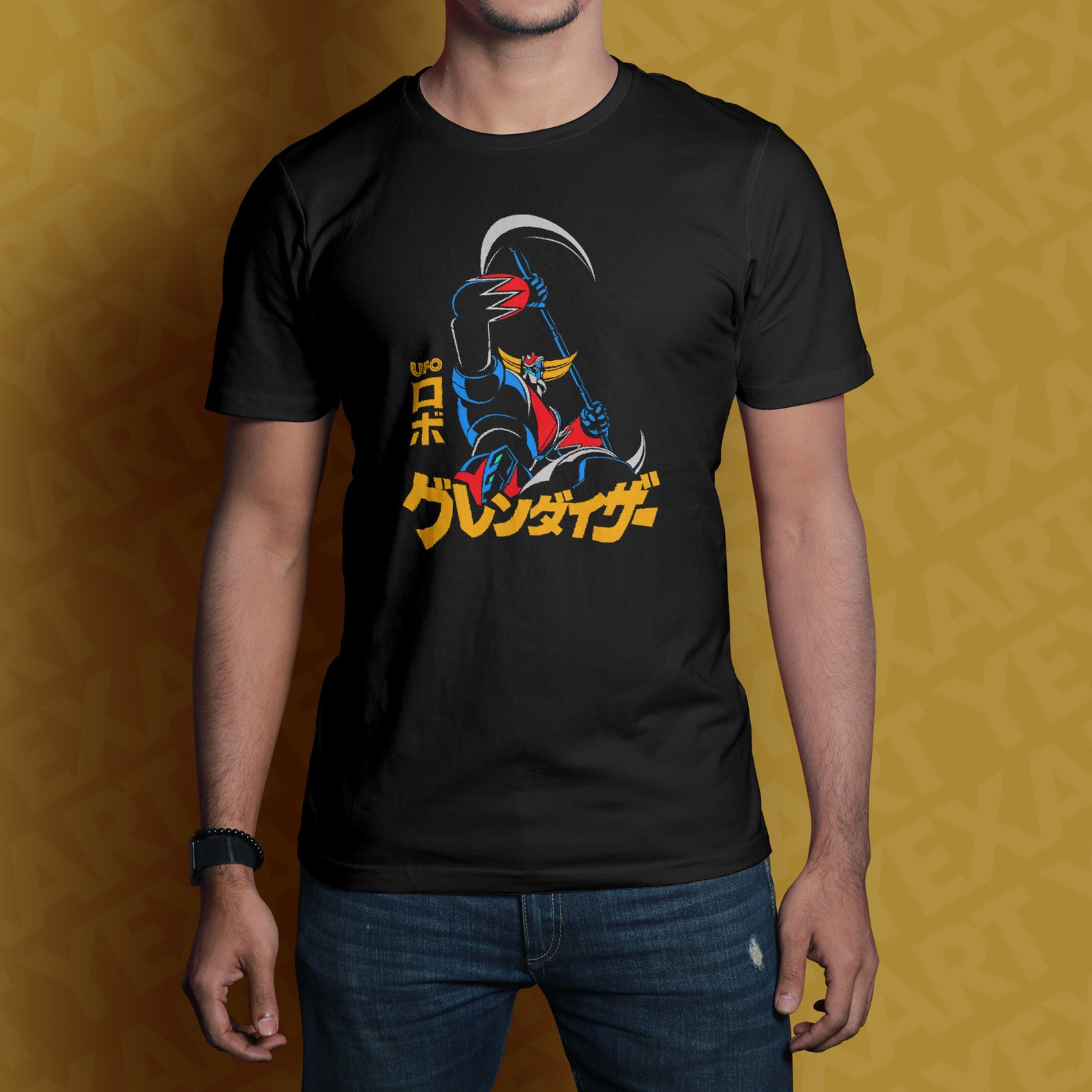 041 Grendizer Halberd Classic Anime Unisex Tshirt, Anime Fanart, Ufo ...