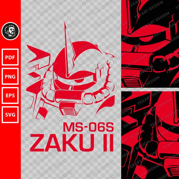 Eva Unit 02 Eva02 Svg, Vector File, Vector Neon Genesis Evangelion, Eva ...