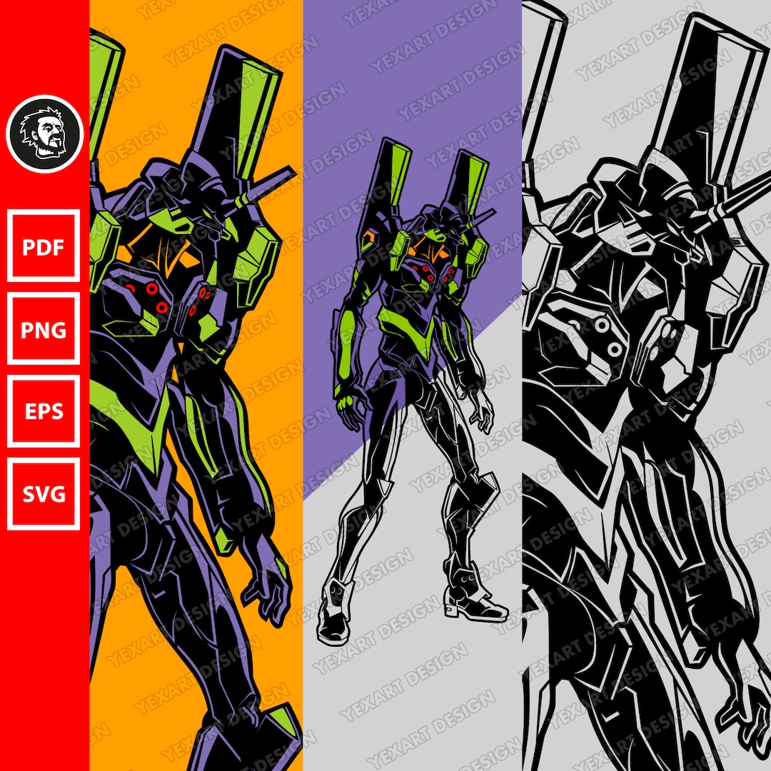 Eva Unit 01 | Eva01 Svg, Vector File, Vector Neon Genesis Evangelion ...