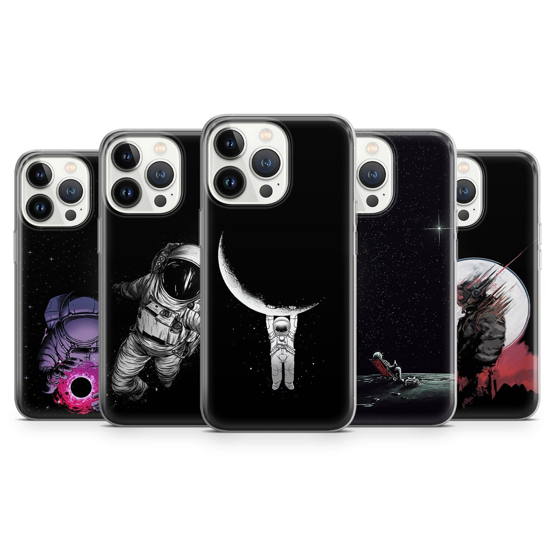 Astronaut Phone Case Space Exploration Cover for iPhone 16 15 14pro, 13 ...