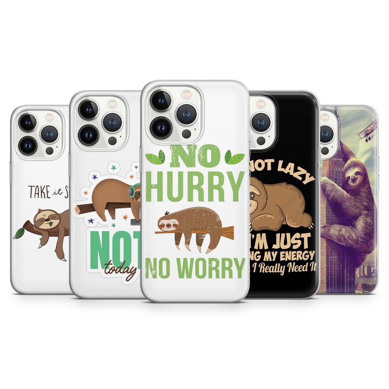 Sloth Phone Cases - Etsy