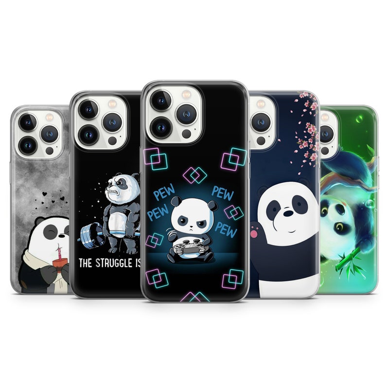 Panda iPhone Case - Etsy