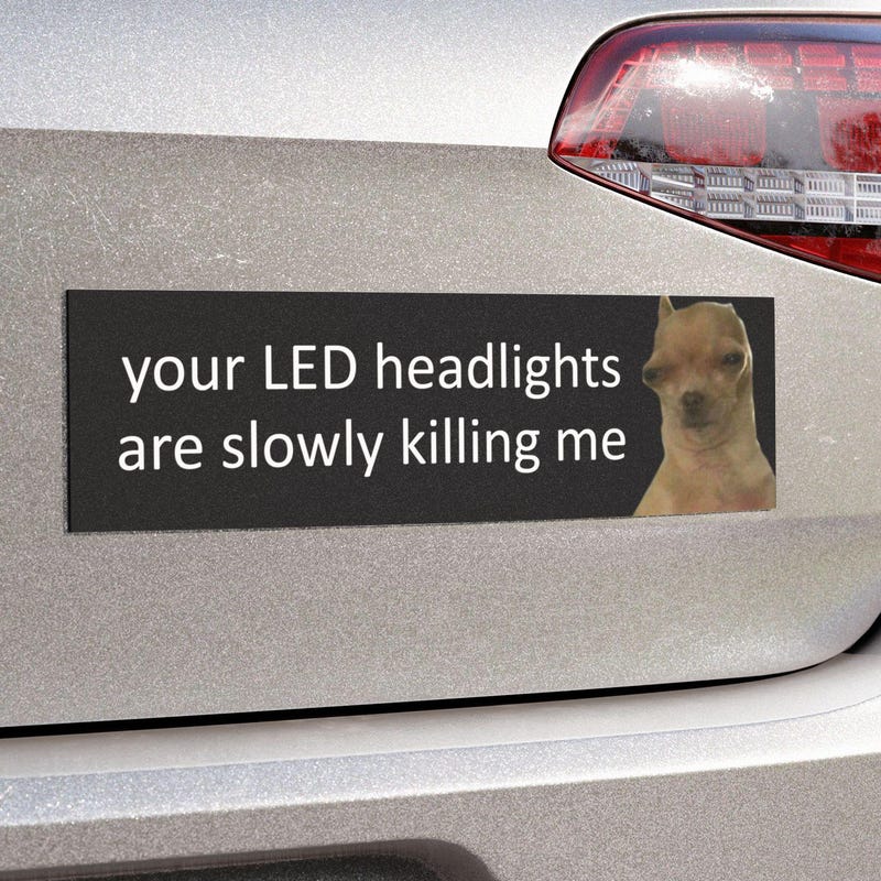 Headlights Magnet - Etsy