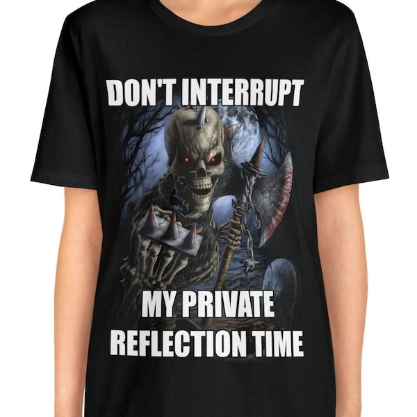 Skeleton Meme Shirt - Etsy