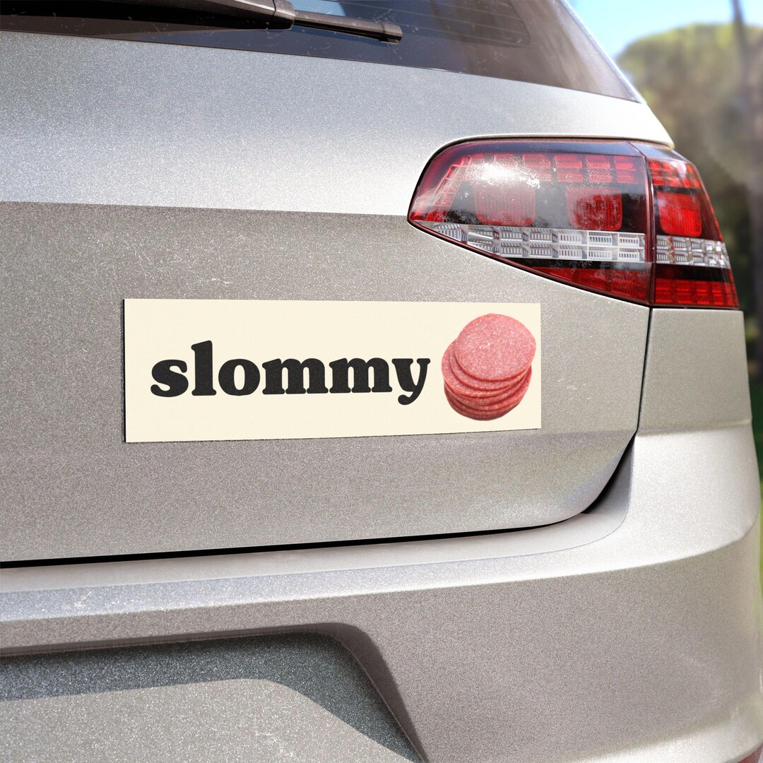 Meme Car Magnet "slommy", Funny Bumper Magnet - Etsy