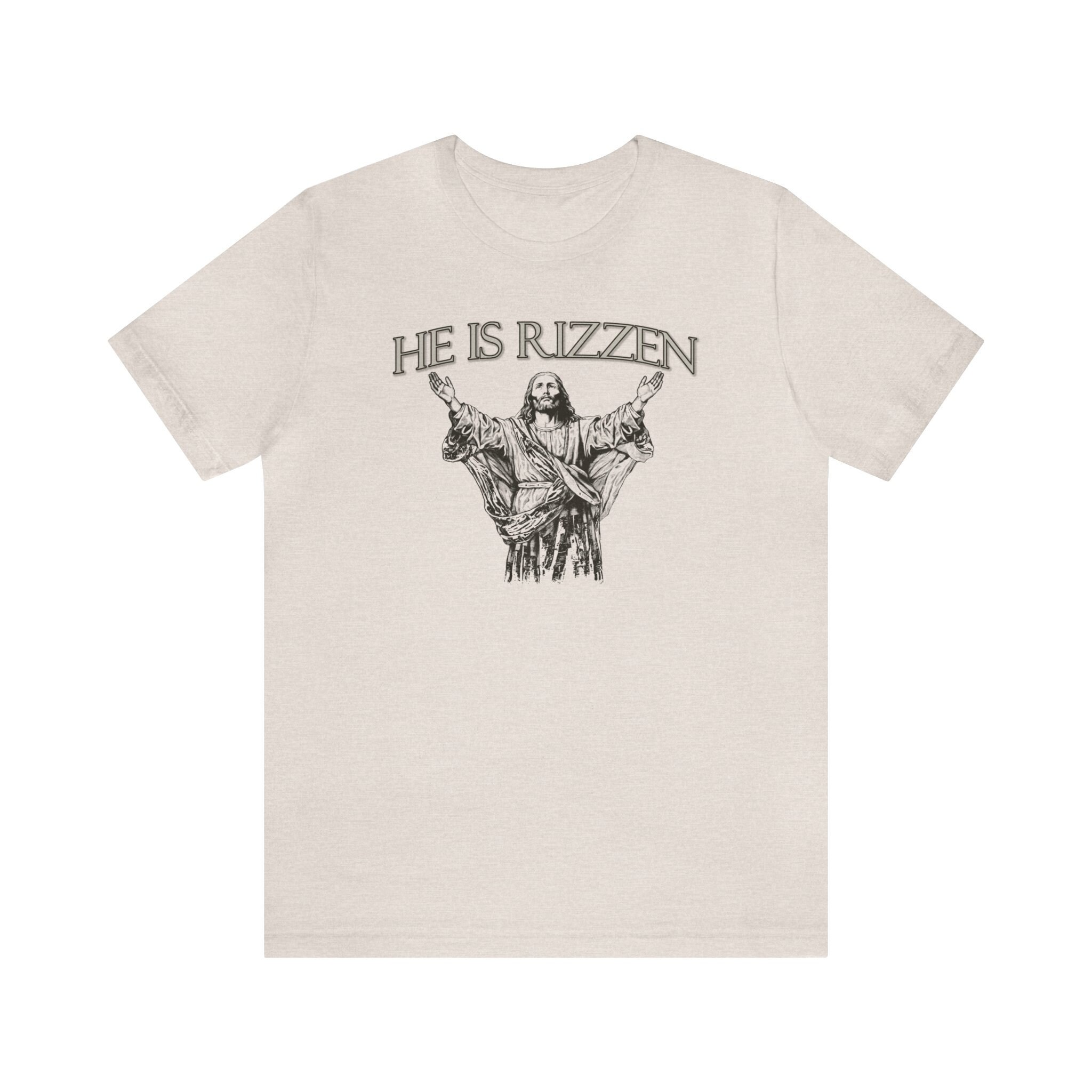 Funny Jesus T-shirt he is Rizzen Meme Shirt - Etsy