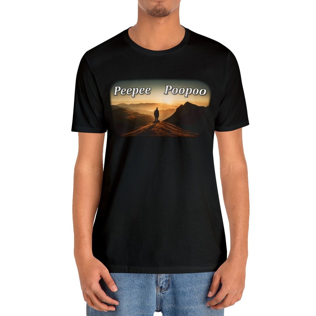 Funny T Shirt "peepee Poopoo", Meme T-shirt, Joke Tshirt - Etsy