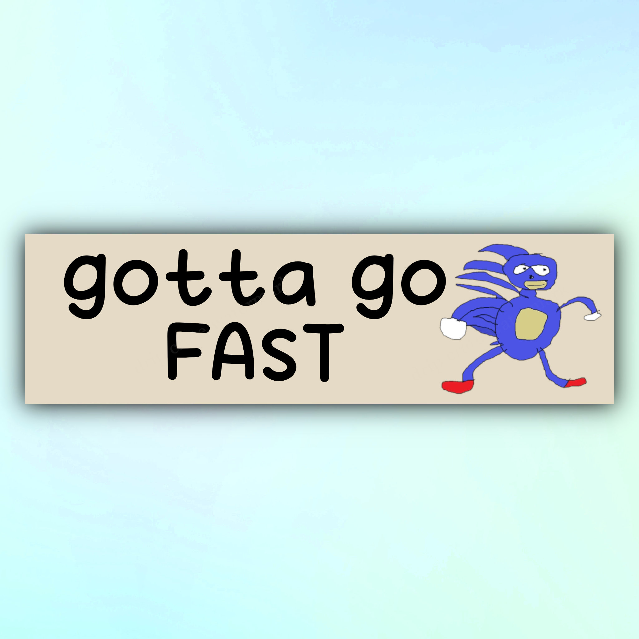 Sanic Gotta Go Faster Memes