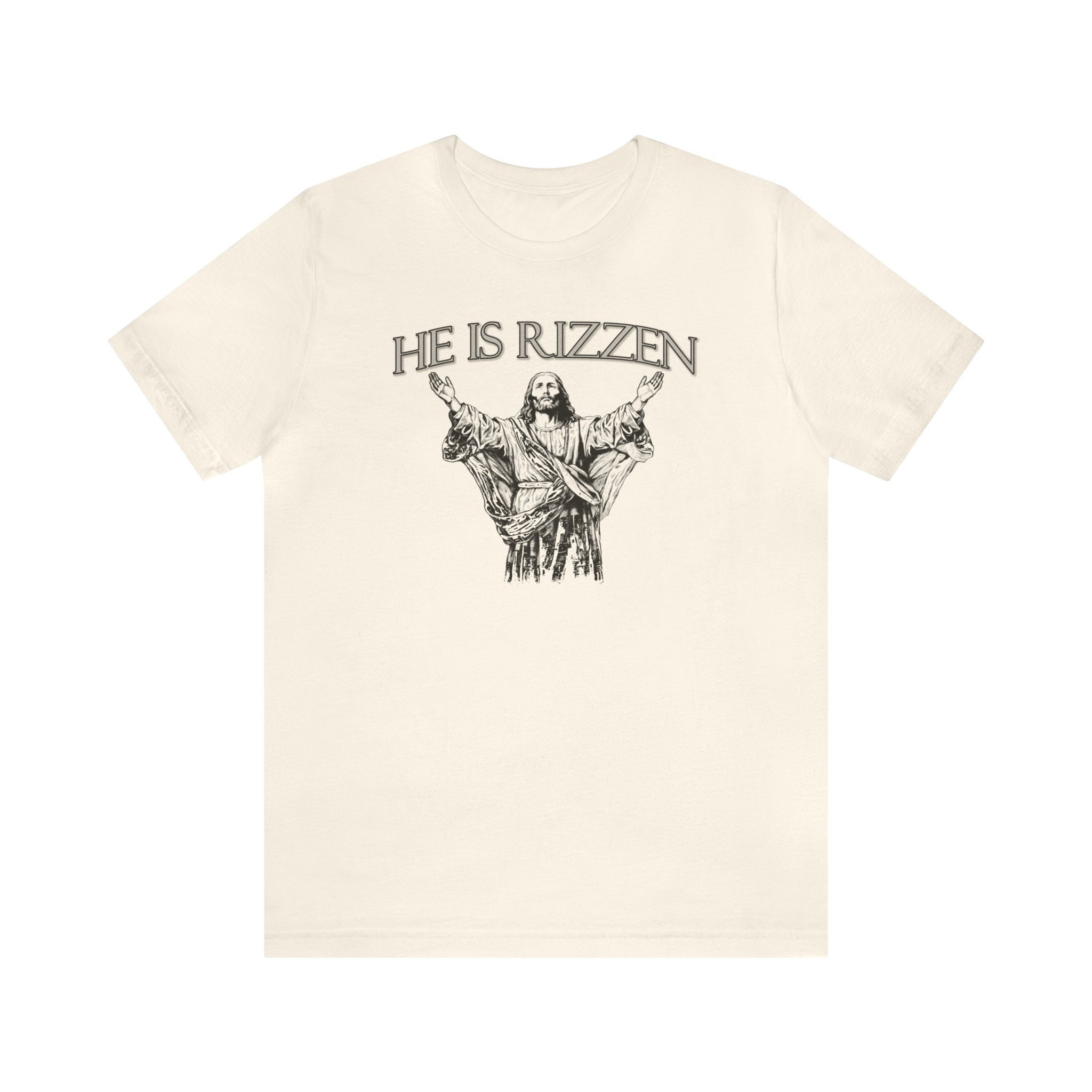 Funny Jesus T-shirt he is Rizzen Meme Shirt - Etsy