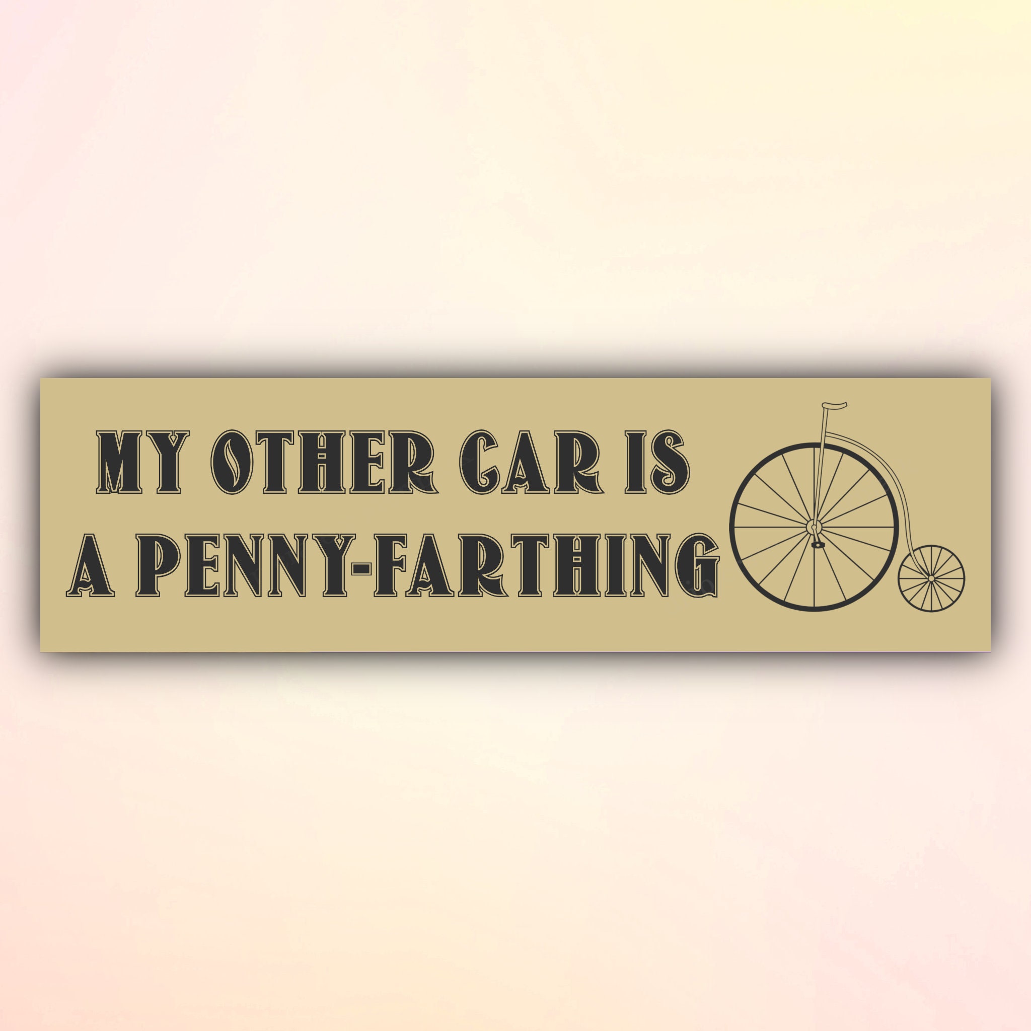 Funny Bumper Sticker my Other Car is a - Etsy
