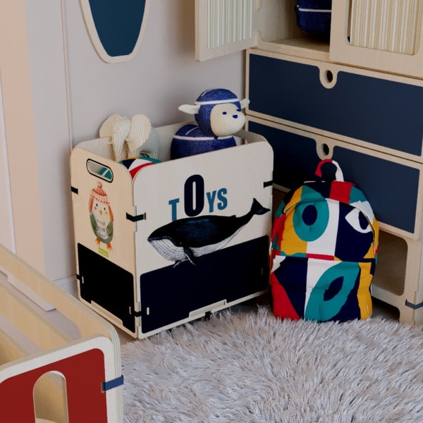 Boys Toy Box - Etsy