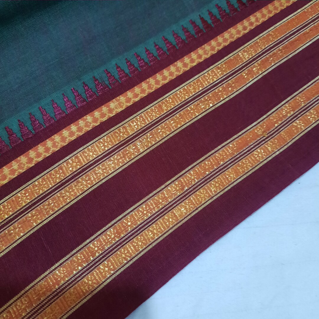 Vintage Saree Pure Cotton Saree Craft Supply Soft Cotton - Etsy