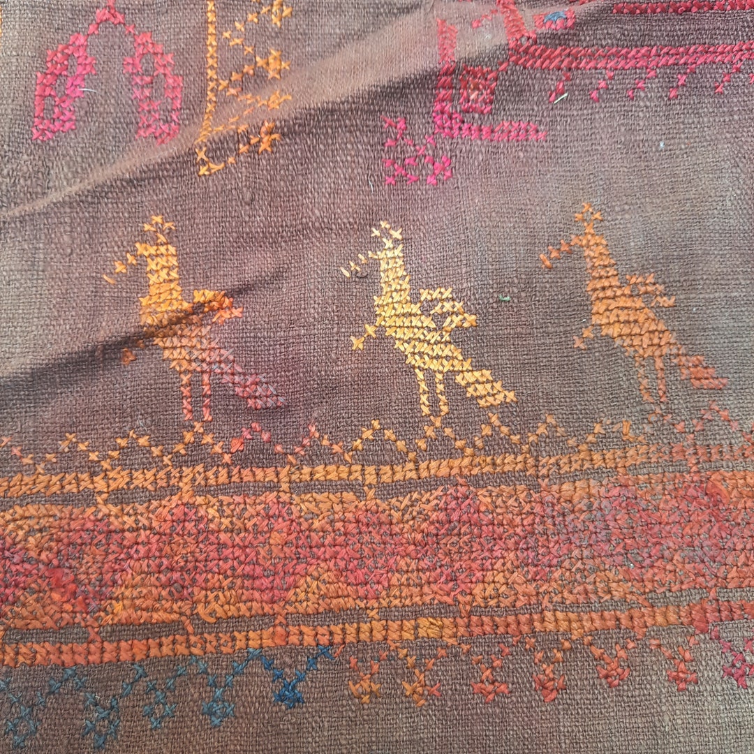 Antique Textile From Old PUNJAB Pakistan Around 100 Years Old Textile ...