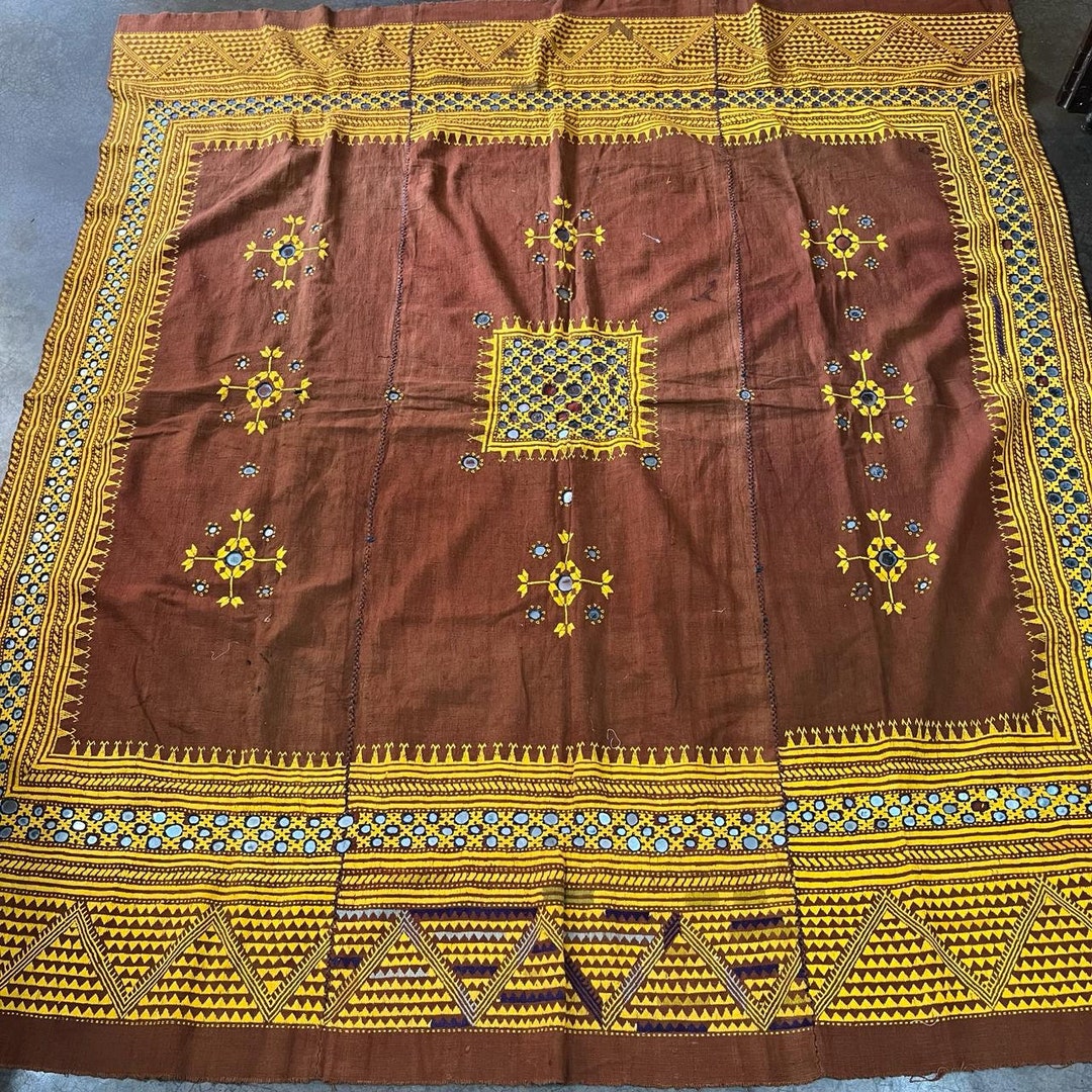 Banjara Tribal Textile, Kutch Work Chandni ,vintage Textile Mirror Work ...