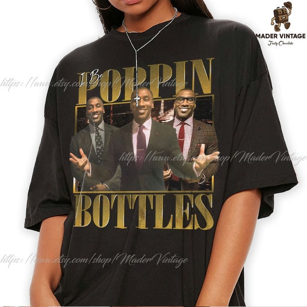 I Be Poppin Bottles Sparkles And Champagne Shirt Etsy