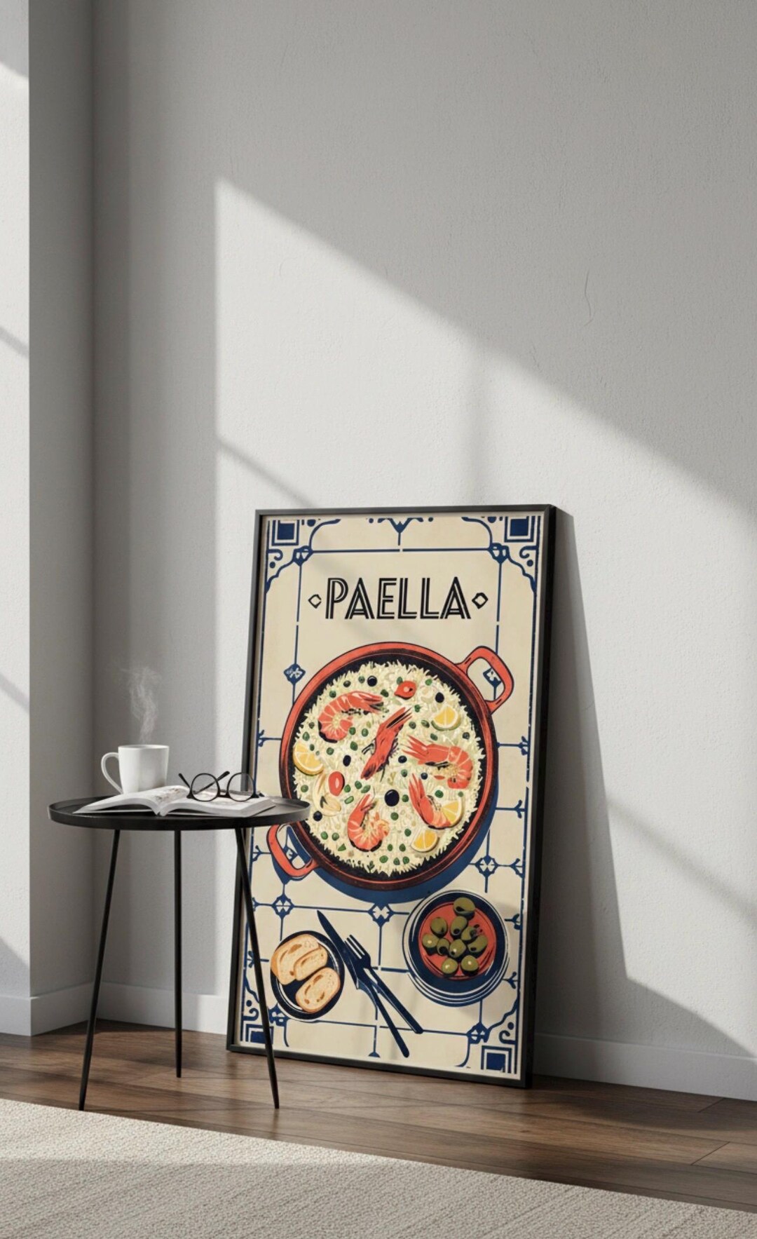 The Fantastic Paella Poster - Etsy