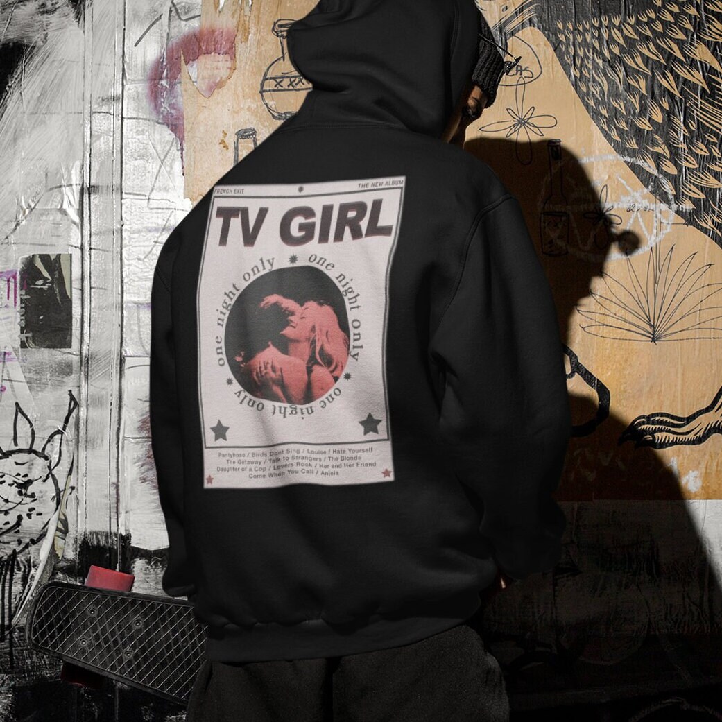 TV Girl Band UK Tour 2023 Hoodie, TV Girl Band French Exit Album ...