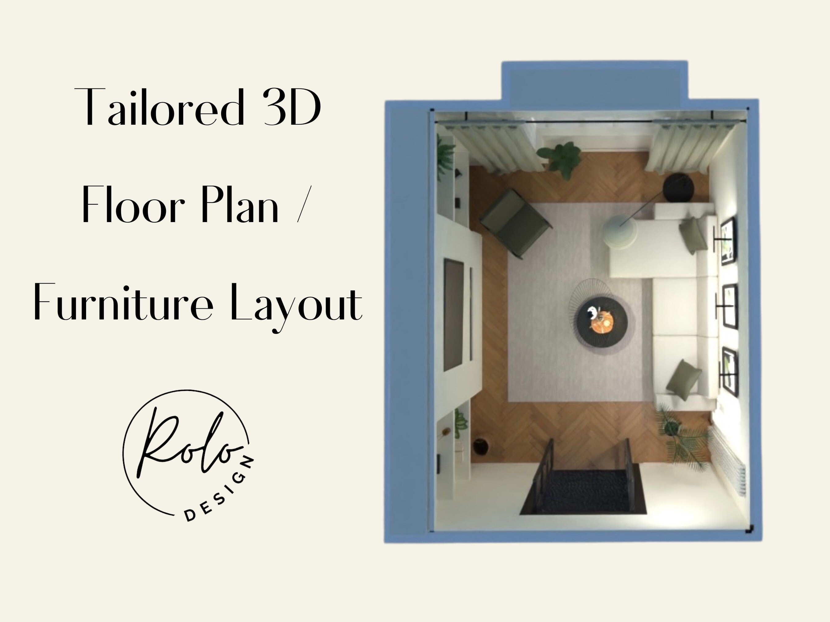 Virtual Living Room Design Package - Etsy