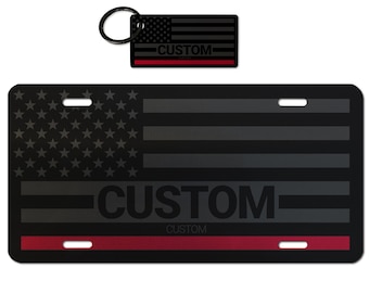 Custom License Plate Front Car Tag, Aluminum or Plastic Personalized ...
