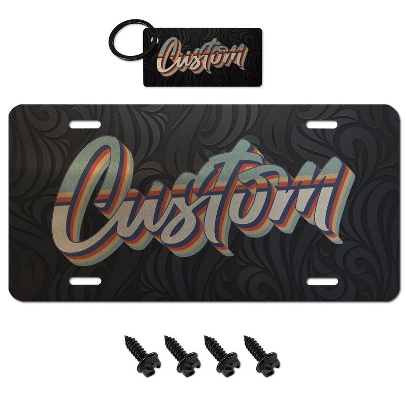 Personalized Car Tag - Etsy