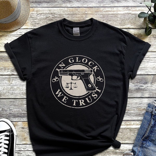 In Glock We Trust Tshirt - Etsy Canada