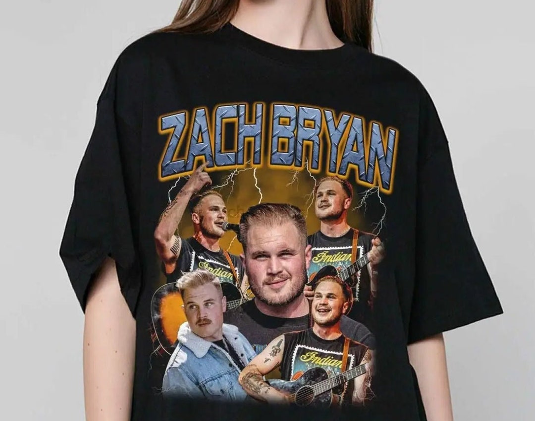 Zach Bryan Vintage 90s Shirt Zach Bryan Sweatshirt Zach - Etsy