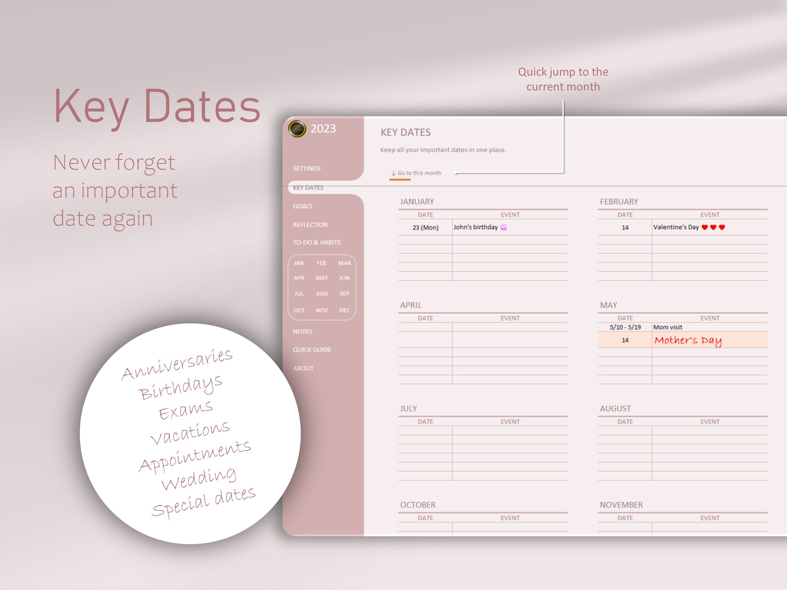 Digital Planner, Excel to Do List, Daily to Do, Task Tracker, Habit ...