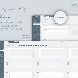 Digital Planner With Time Schedule, Excel to Do List, Daily to Do, Task ...