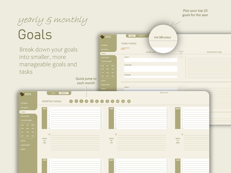 Digital Planner With Time Schedule, Excel to Do List, Daily to Do, Task ...
