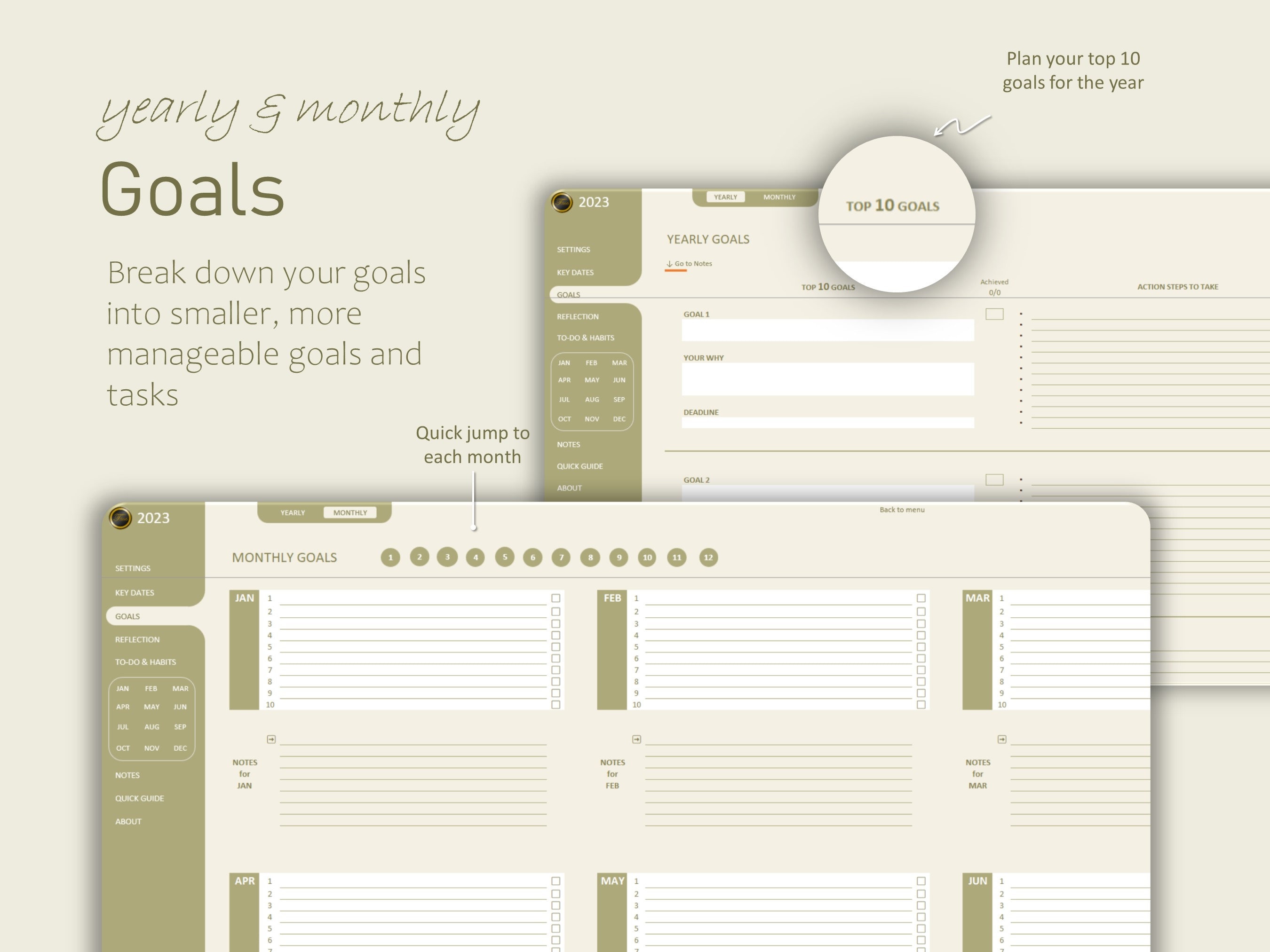 Digital Planner With Time Schedule, Excel to Do List, Daily to Do, Task ...