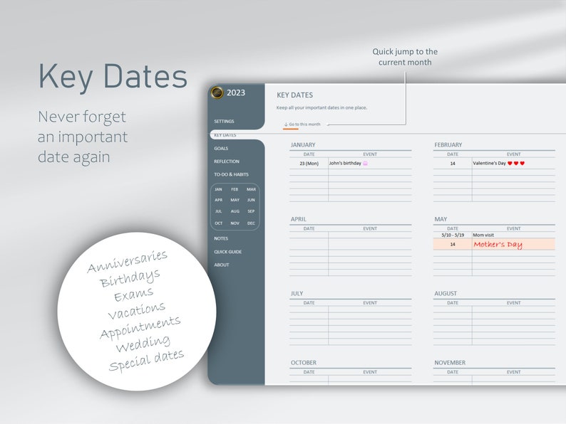 Digital Planner, Excel to Do List, Daily to Do, Task Tracker, Habit ...