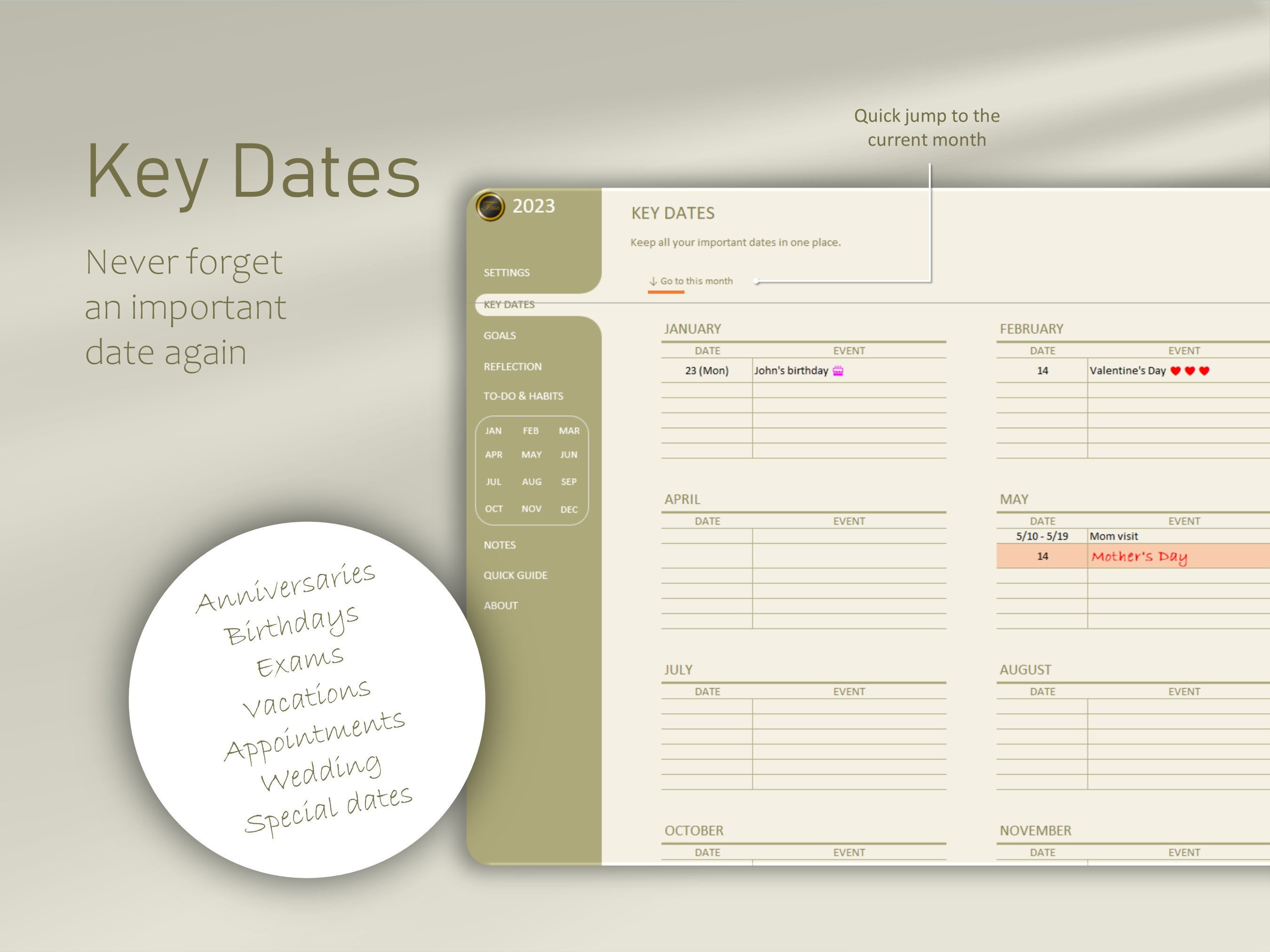 Digital Planner With Time Schedule, Excel to Do List, Daily to Do, Task ...