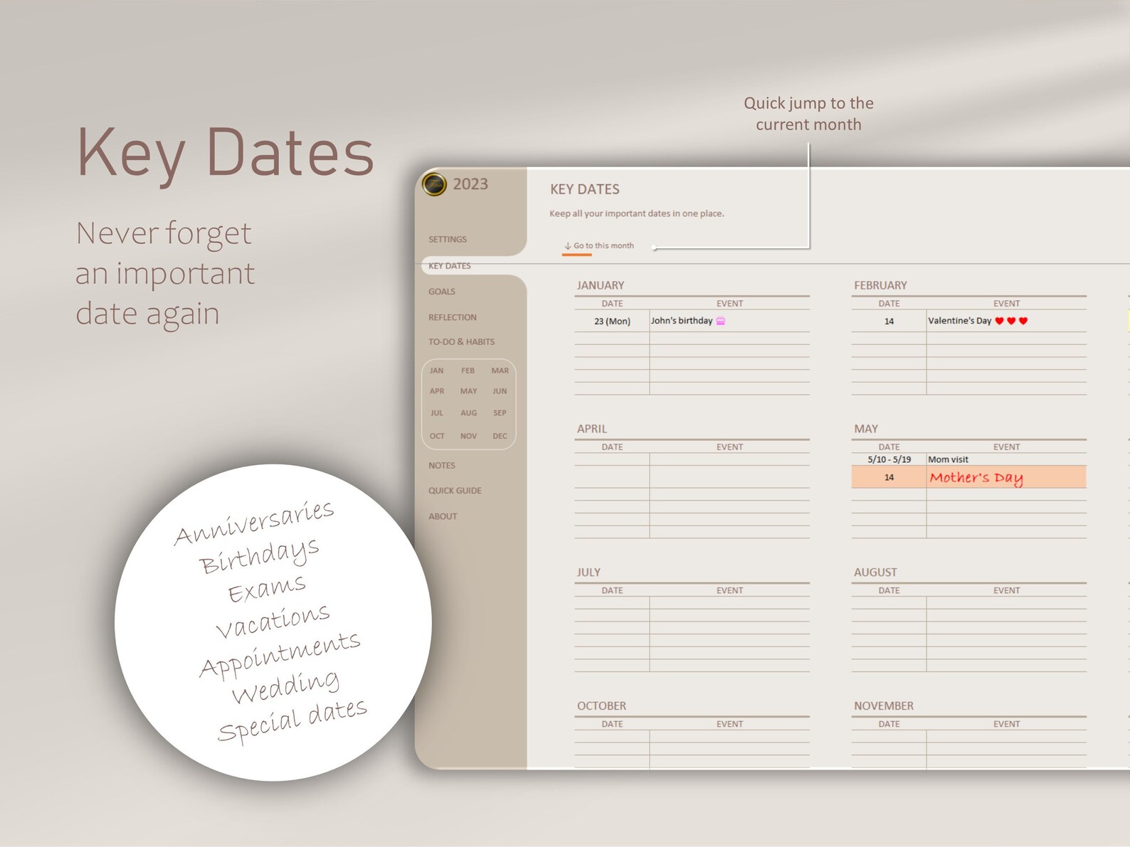 Digital Planner, Excel to Do List, Daily to Do, Task Tracker, Habit ...