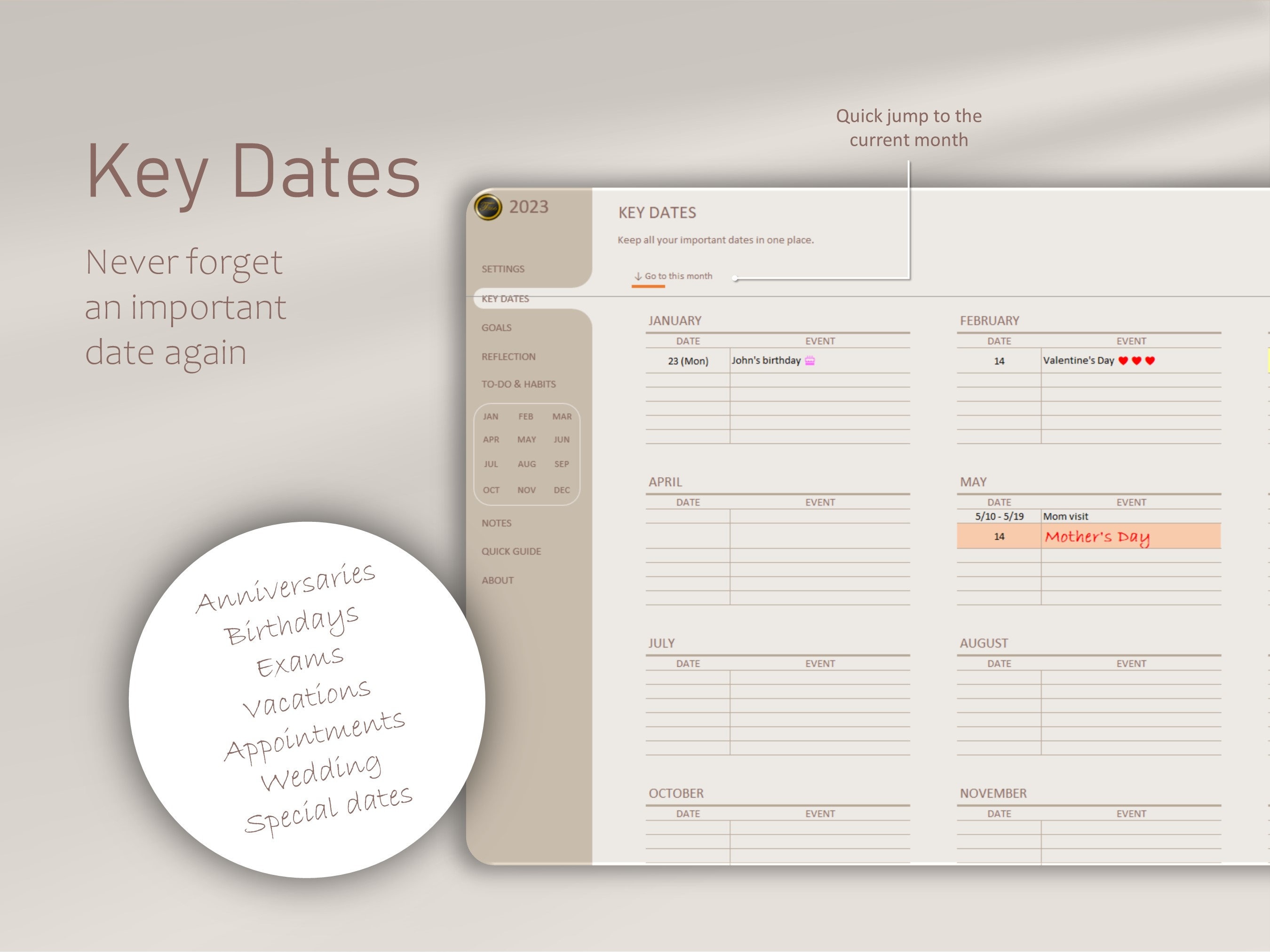 Digital Planner, Excel to Do List, Daily to Do, Task Tracker, Habit ...