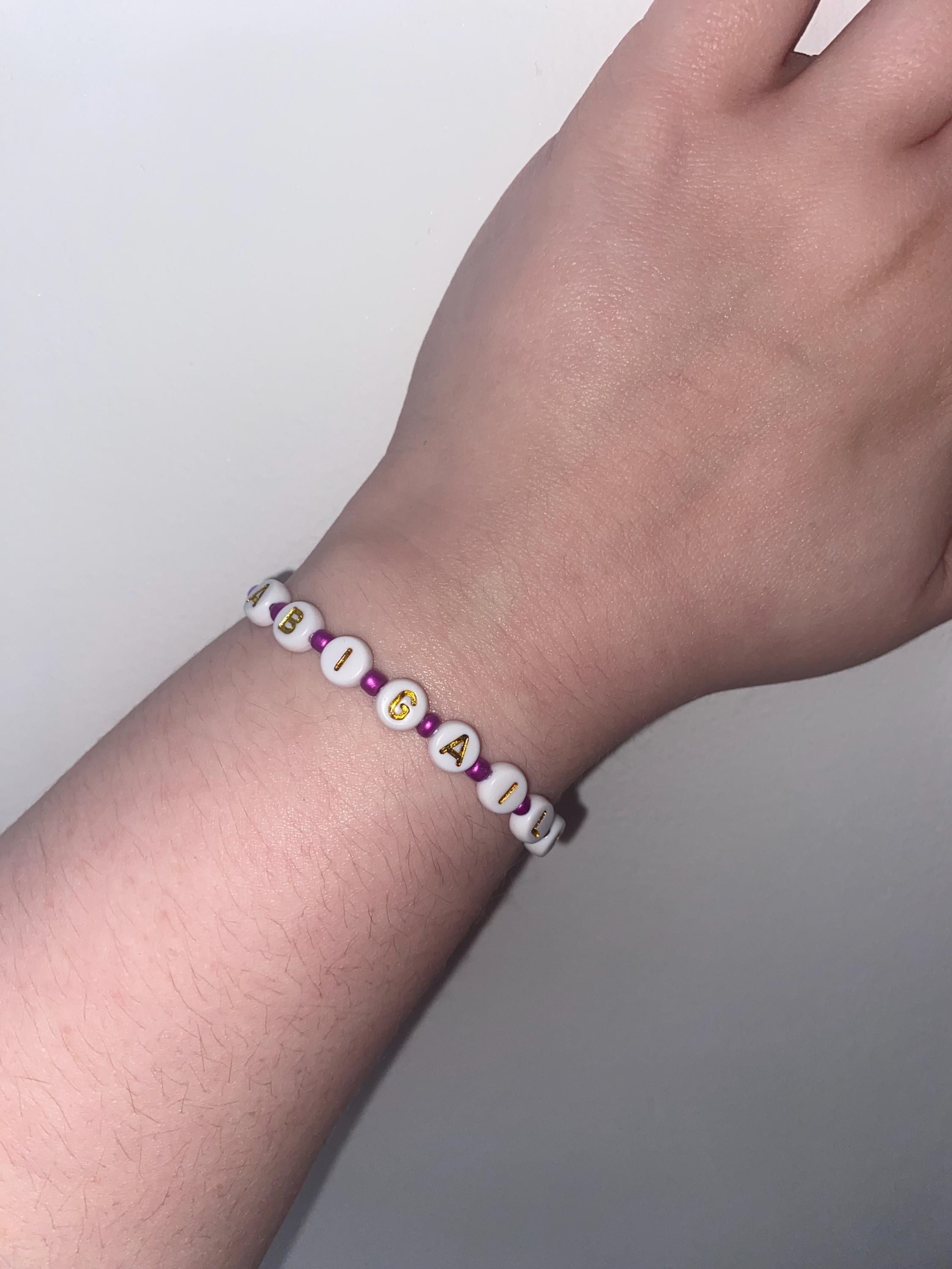 Stardew Valley Abigail Beaded Bracelet - Etsy