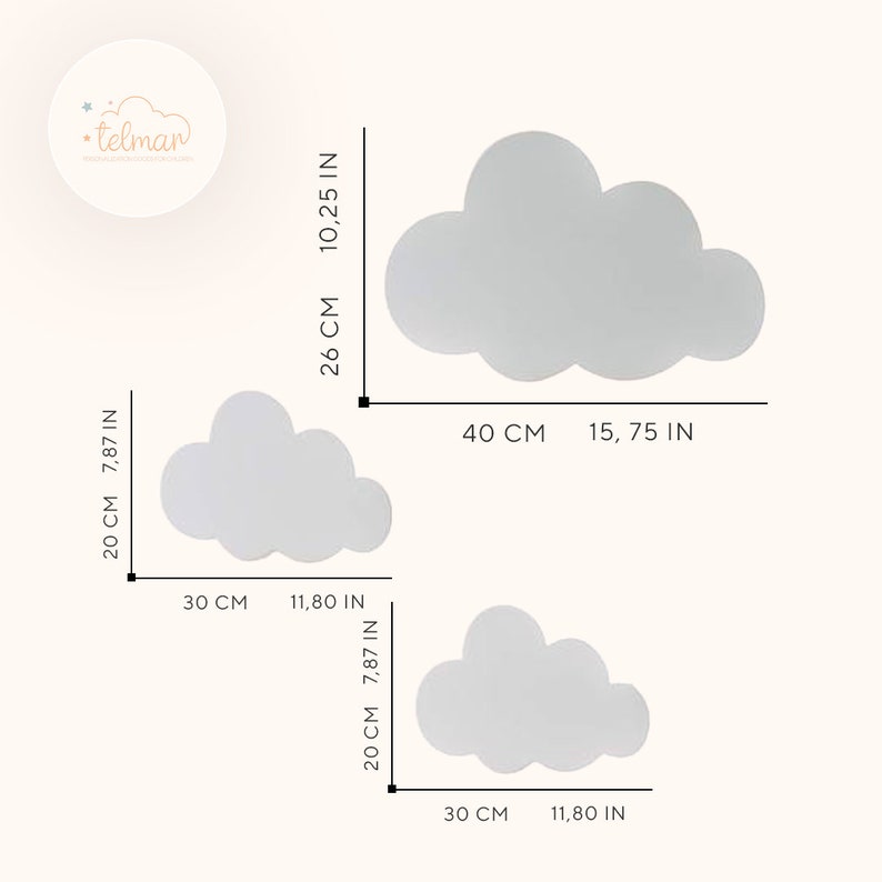 Cloud Nursery Wall Light, Cloud Light, Cloud Night Light, Baby Room ...