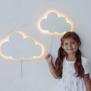 Cloud Nursery Wall Light, Cloud Light, Cloud Night Light, Baby Room ...