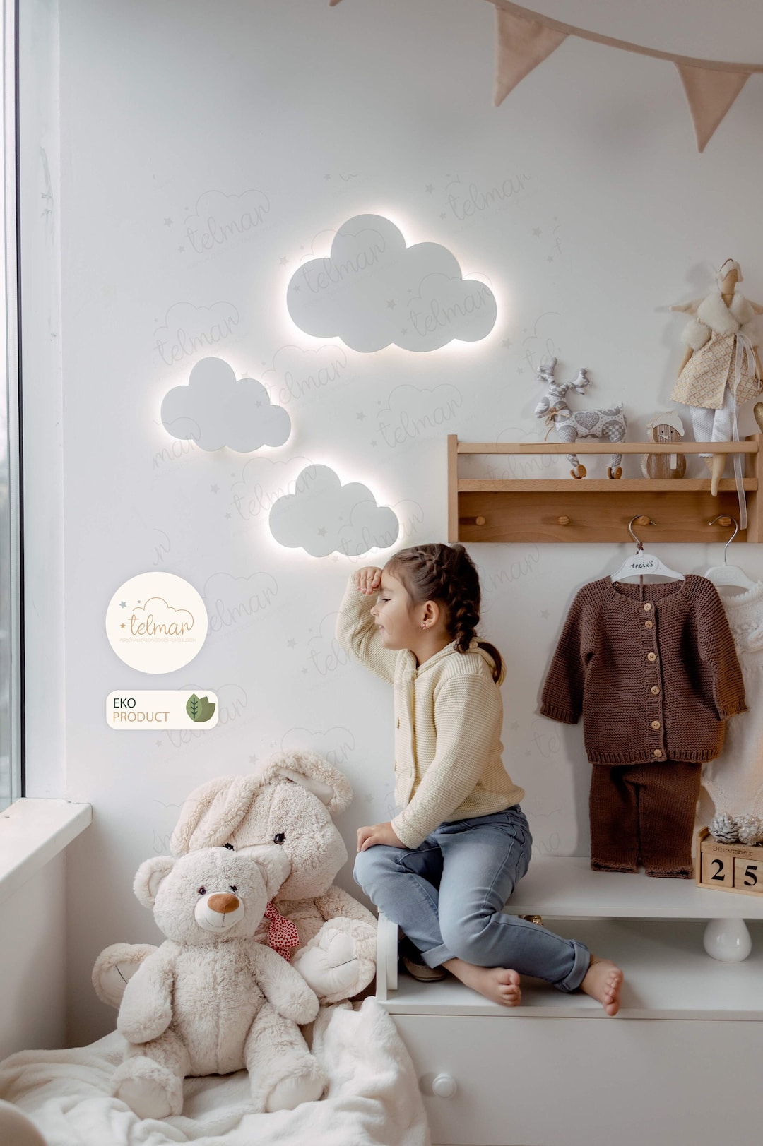 Cloud Nursery Wall Light, Cloud Light, Cloud Night Light, Baby Room ...
