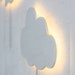 Set of 3 Cloud Led Wall Lamp, Nursery Lighting, Lamp Shade Nursery ...