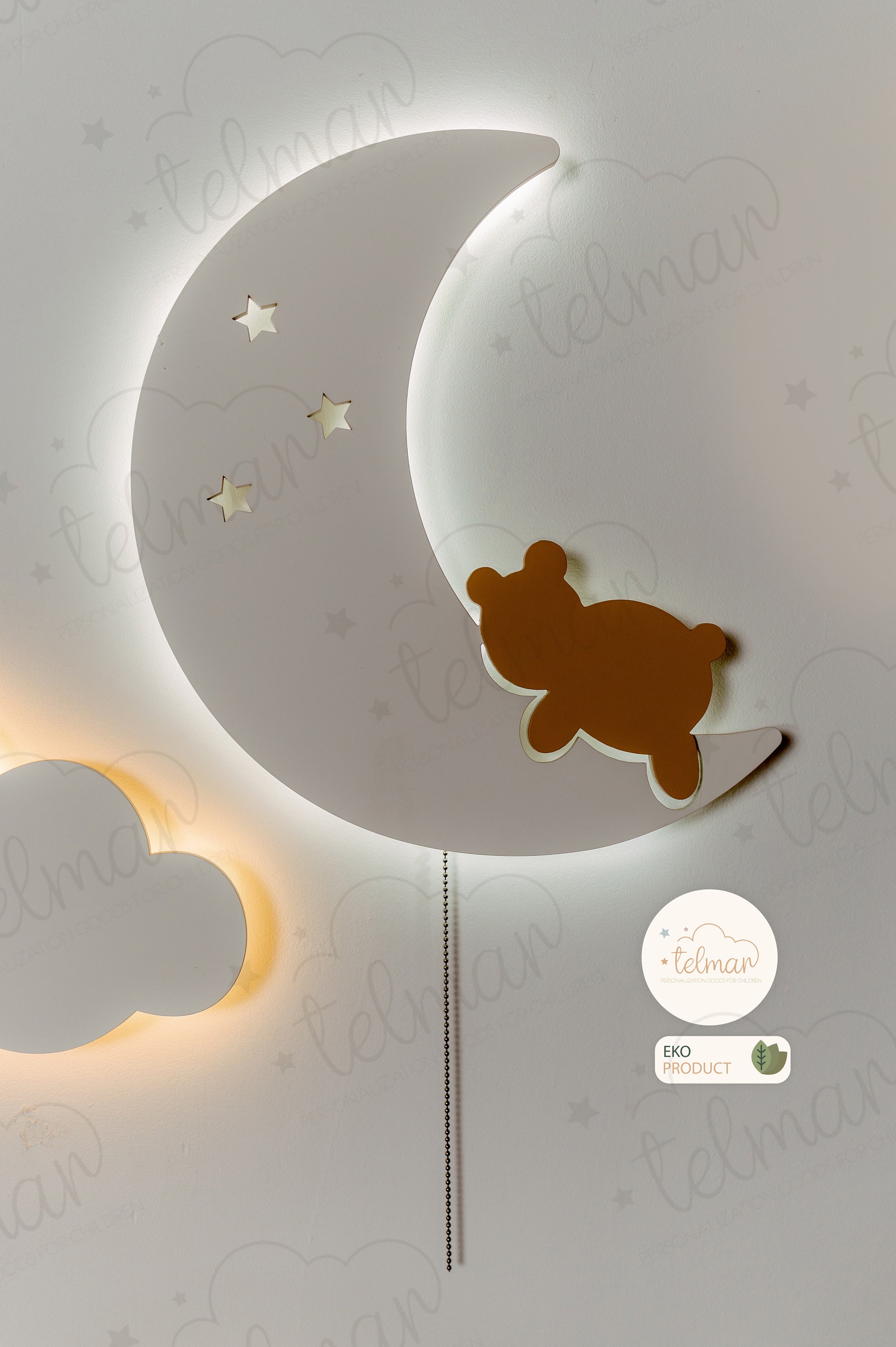 Cloud Nursery Wall Light, Cloud Light, Cloud Night Light, Baby Room ...
