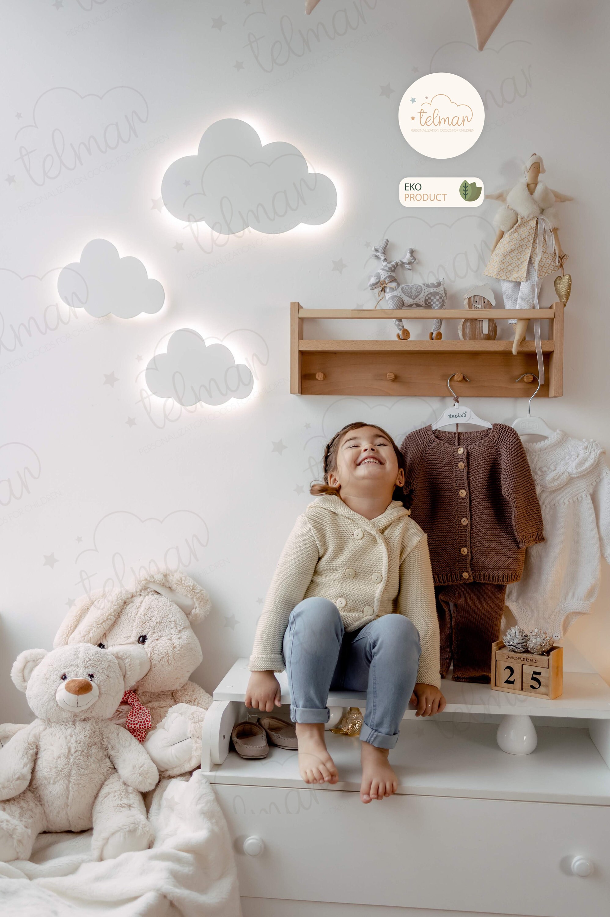 Cloud Nursery Wall Light, Cloud Light, Cloud Night Light, Baby Room ...