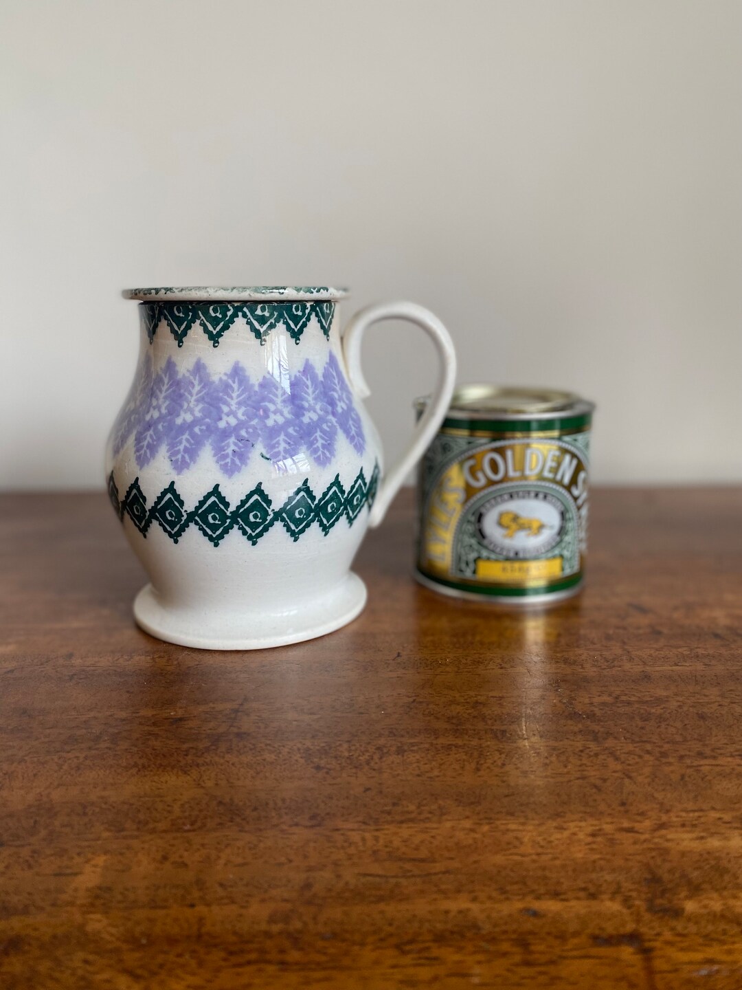 Treacle or Molasses Jar. 1840 - 1860. English Transferware. Stunning ...