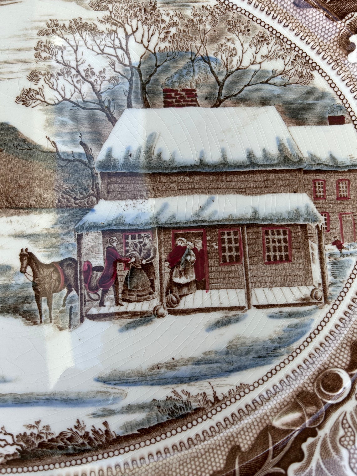 Thanksgiving or Turkey Platter Created by Johnson Bros Introduced in ...