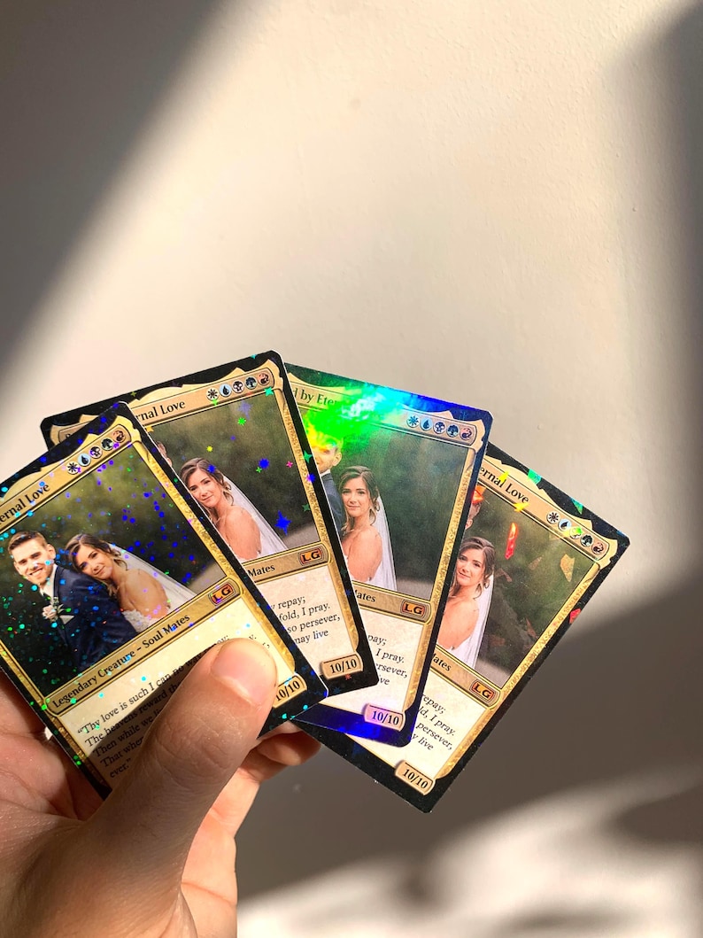 Custom Magic the Gathering MTG Personalized Handmade Card 2.5x3.5 ...