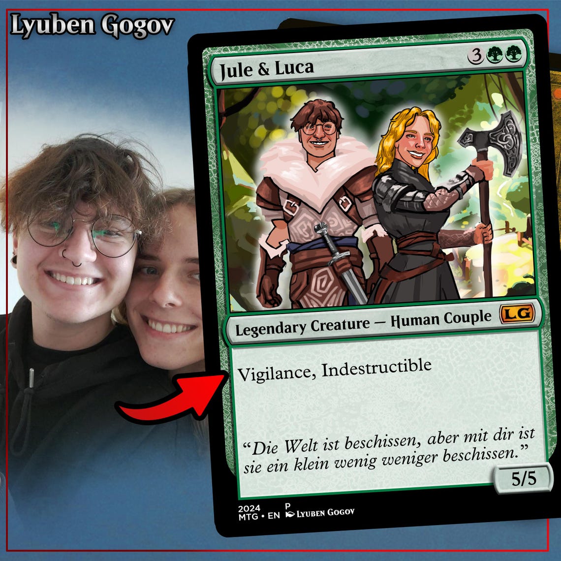 MTG Custom Cards X9, Magic the Gathering Illustration Art, Commission ...